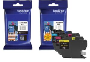 brother lc3019 super high yield ink cartridge set