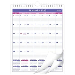 2023-2024 wall calendar – 18 months calendar 2023-2024 from jan. 2023 – jun. 2024, 8.5″ x 11″, twin-wire binding, ruled blocks with julian dates, perfect wall calendar for organizing