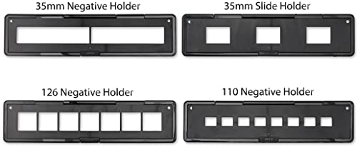 ClearClick QuickConvert 2.0 Photo, Slide, and Negative Scanner - Scan 4x6 Photos & 35mm, 110, 126 Film - No Computer Required - 22 MegaPixels