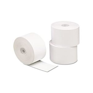 universal 35712 single-ply thermal paper rolls, 3 1/8″ x 230 ft, white (pack of 10)