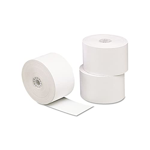 Universal 35712 Single-Ply Thermal Paper Rolls, 3 1/8" x 230 ft, White (Pack of 10)