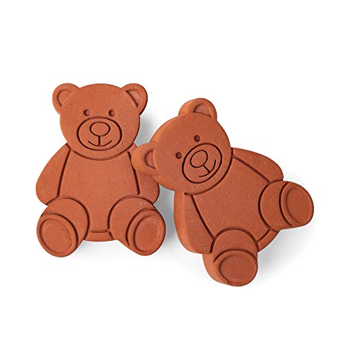 Fox Run Brown Sugar Bear, Set of Two Keeper and Saver, 1 pack