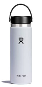 hydro flask wide mouth bottle with flex cap