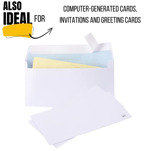 Mr. Pen- Security Envelopes #10, 50 Pack, Envelopes Self Seal, Business Envelopes, Security Envelopes Peel and Seal, Self Sealing Envelopes, #10 Security Envelopes, No 10 Envelopes.