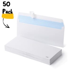 Mr. Pen- Security Envelopes #10, 50 Pack, Envelopes Self Seal, Business Envelopes, Security Envelopes Peel and Seal, Self Sealing Envelopes, #10 Security Envelopes, No 10 Envelopes.