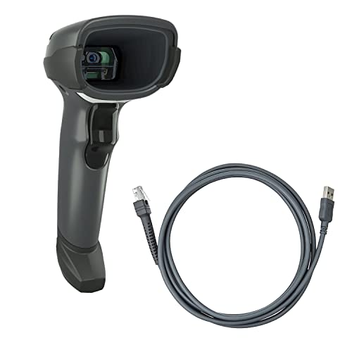 Zebra DS4608-SR Standard Range 1D 2D Handheld Barcode Scanner QR Wired USB Imager Black Corded Screen Code Reader for POS System - JTTANDS