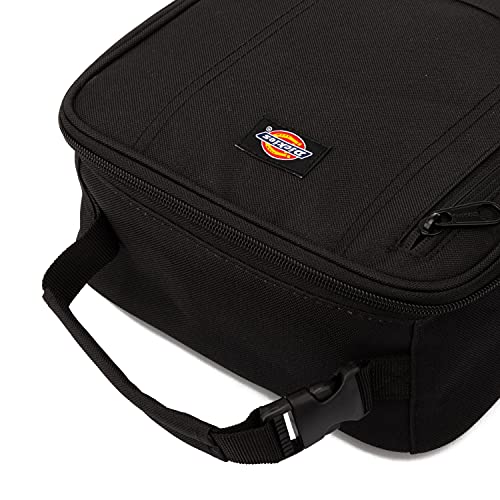 Dickies Basic Insulated Lunch Bag for School and Work, Thermal Reusable Office Lunch Box for Kids, Boys, Girls, Men, Women (Black)