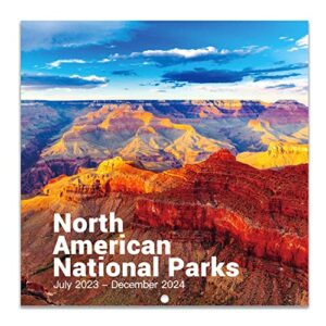 2023-2024 wall calendar – wall calendar 2023-2024 monthly, jul 2023 – dec 2024, 12″ x 24″ (open), wall calendar with daily blocks, perfect calendar for organizing & planning – national parks