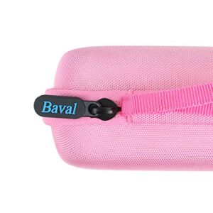 Baval Hard Carrying Case Replacement for Label Maker Machine NiiMbot D11 D110 Portable Wireless Bluetooth Label Printer (Pink)