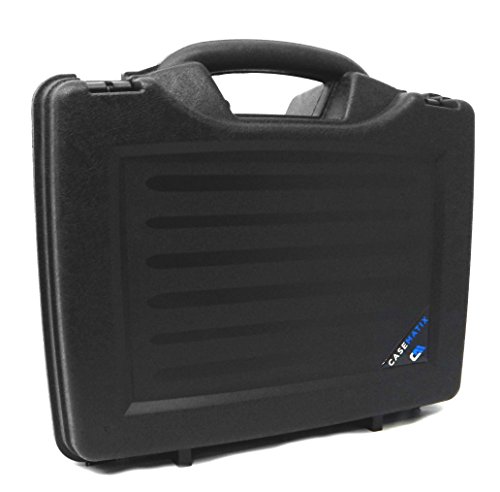 CASEMATIX Portable Printer Carry Case Compatible with HP Officejet 250 Wireless Mobile Printer, Ink Cartridges and Power Cable