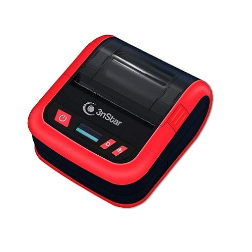 3nStar 80mm (3") Portable Direct Thermal Receipt and Label Printer Bluetooth/USB, ESC/POS, ZPL - PPT305BT