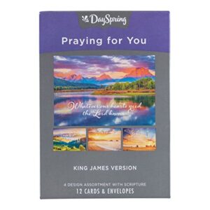 Praying for You - Inspirational Boxed Cards - Mountain Views