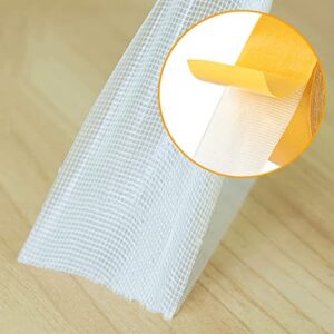 Double Sided Tape Heavy Duty Mounting Tape, 1.8 in x 33 FT (10m) Two Sided Thin Self Adhesive Tape High Tack, Universal Clear Removable Double Sided Tape with Fiberglass Mesh, 1 Pack