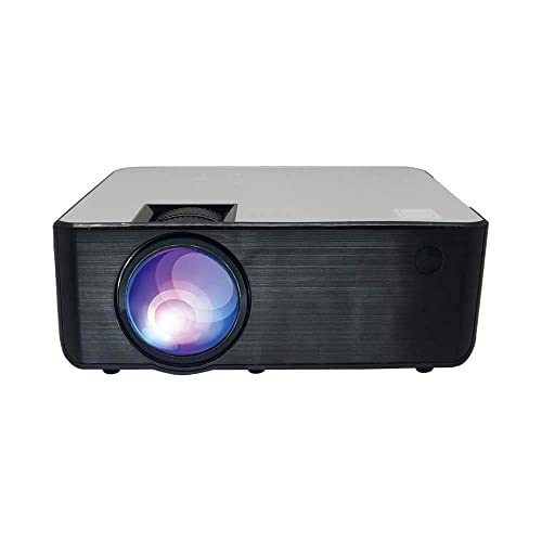 RCA Roku Smart Home Theater Projector - Stream Netflix, Prime Video, Hulu, Disney+, Apple TV+ and More - Portable Projector Compatible with TV, PC, HDMI, USB, VGA - Living Room/Backyard Projector