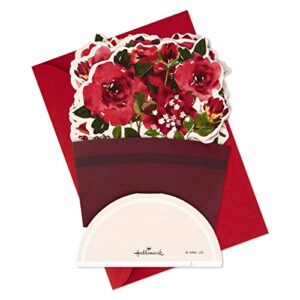 Hallmark Paper Wonder Pop Up Valentines Day Card, Displayable Bouquet (Today, Tomorrow, Always)