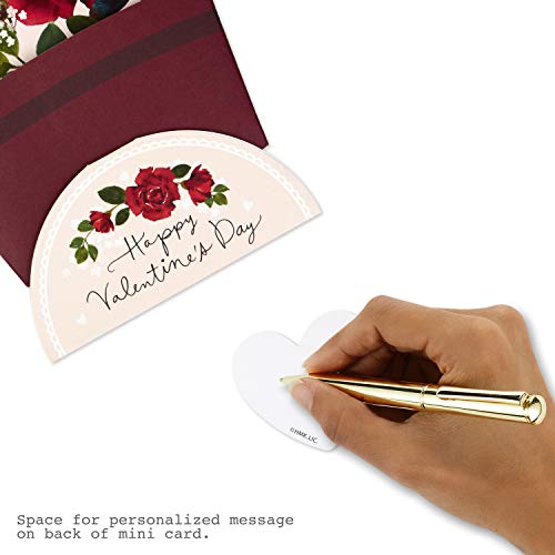 Hallmark Paper Wonder Pop Up Valentines Day Card, Displayable Bouquet (Today, Tomorrow, Always)