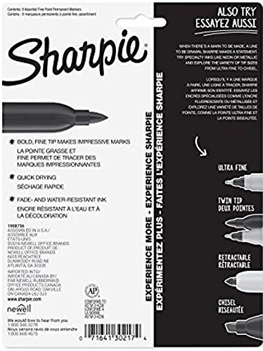 Sharpie Fine Point Asst Colors