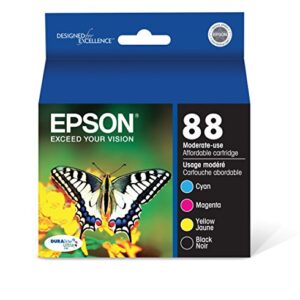 EPSON T088 DURABrite Ultra Ink Standard Capacity Black & Color Cartridge Combo Pack (T088120-BCS) for select Epson Stylus Printers