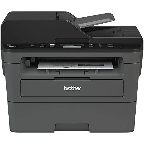 Brother DCP-L2550DW All-in-One AIO Compact Multifunction Wireless Monochrome Laser Printer with Auto-Duplex Deluxe Bundle - Includes - Essential Printer Cleaning Kit