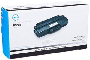 dell dryxv toner cartridge b1260dn/b1265dnf/b1265dfw laser printers, black, one size