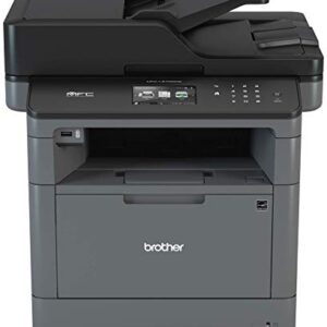 Brother MFC-L5700DW Monochrome Multifunction All-in-One Laser Printer, Flexible Network Connectivity, Mobile Printing, Scanning, Duplex (Renewed)