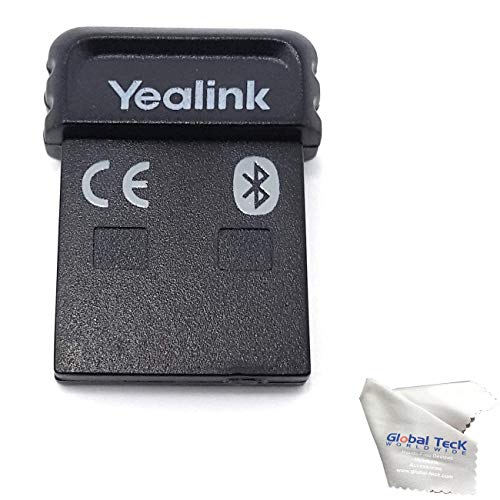 GTW Bundle Yealink BT41 USB Bluetooth Dongle Yealink IP Phones T27G, T29G, T46G, T48G, T41S, T42S, T46S, T48S, T53, Global Teck Microfiber Cloth Included