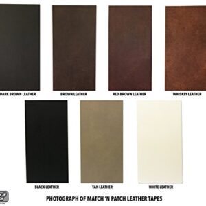 Match 'N Patch Realistic Brown Leather Repair Tape