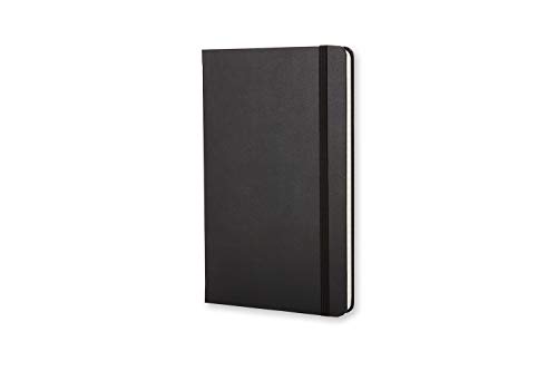 Moleskine Classic Notebook, Hard Cover, Pocket (3.5" x 5.5") Ruled/Lined, Black, 192 Pages