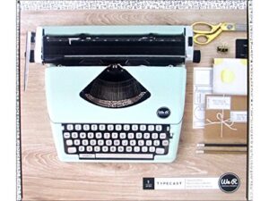 typecast retro typewriter by we r memory keepers | mint 49.5 x 19.8 x 39.6 cm