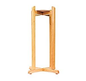 New Wave Enviro Natural Wood Water Dispenser Floor Stand, Natural Wood Finish, Easy Assembly with included hardware Wood 27 inches