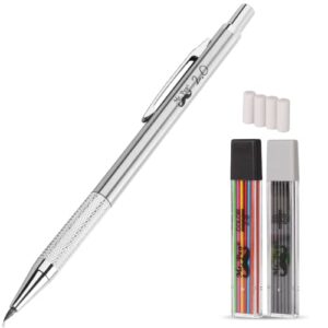 mr. pen- mechanical pencil, metal, 2mm, drafting pencil, metal mechanical pencils, drawing mechanical pencils, lead holder, 2mm mechanical pencil, mechanical drawing pencils, thick mechanical pencil