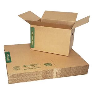 Medium Moving Boxes (20 pack) - Brand: Cheap Cheap Moving Boxes