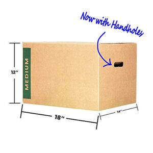 Medium Moving Boxes (20 pack) - Brand: Cheap Cheap Moving Boxes