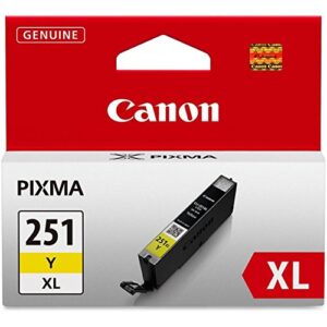 Canon CLI-251XL Cyan, Magenta, Yellow Color Ink Catridge Set - CLI251XL CMY Set