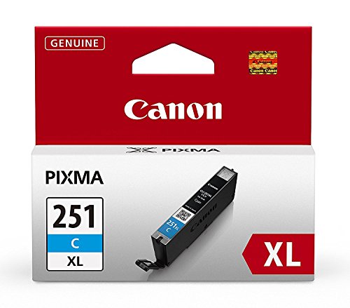 Canon CLI-251XL Cyan, Magenta, Yellow Color Ink Catridge Set - CLI251XL CMY Set