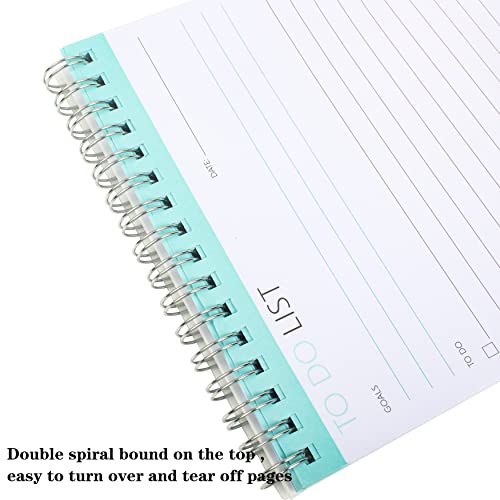 To Do List Notepad Daily Planner Notepad 60 Tear Papers with Checklist, 8 x 11 Inch Work Personal Writing Pad. 2 -pack