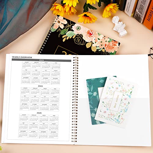 2023-2025 Monthly Planner/Calendar - 2 Year Monthly Planner 2023-2025, July 2023 - June 2025, 9" x 11", Planner with Monthly Tabs, Flexible Cover, Two-Side Pocket, Perfect Organizer