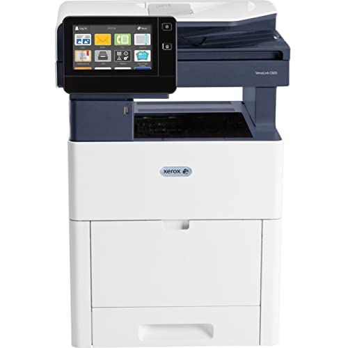 Xerox VersaLink C605 C605/XL LED Multifunction Printer-Color-Copier/Fax/Scanner-55 ppm Mono/55 ppm Color Print-1200x2400 Print-Automatic Duplex Print-120000 Pages Monthly-700 Sheets Input-Color