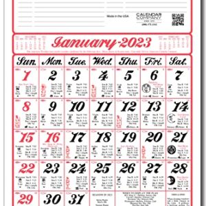 2023 America's Original Almanac Calendar