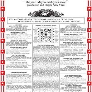 2023 America's Original Almanac Calendar