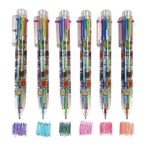 raymond geddes scent-sibles 6-color multicolor pen set with scented ink (pack of 12)