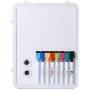 mr. pen- dry erase whiteboard, 12.5″ x 9.5″, small white board, dry erase board, whiteboard with 8 dry erase markers, small dry erase board, whiteboard, white board dry erase, magnetic dry erase board