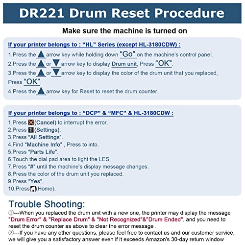 Leize Compatible Drum Unit Replacement for Brother DR221 DR221CL DR-221CL use for MFC-9130CW MFC-9330CDW MFC-9340CDW HL-3140CW HL-3170CDW HL-3180CDW HL-3150CDN DCP-9020CDN Printer [4 Pack- KCMY]