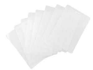 hot 5 mil luggage tag laminating pouches with slot [pkg of 500] 2-1/2 x 4-1/4 clear