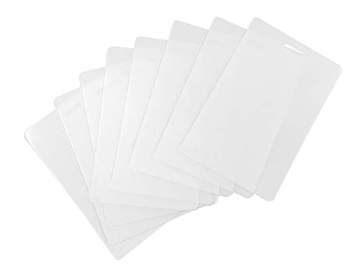 Hot 5 Mil Luggage Tag Laminating Pouches With Slot [Pkg of 500] 2-1/2 x 4-1/4 Clear