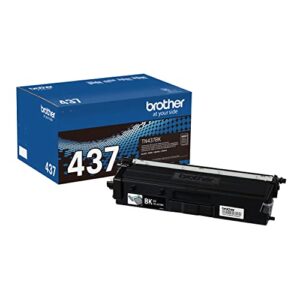 brother genuine tn437bk ultra high yield black toner cartridge xl