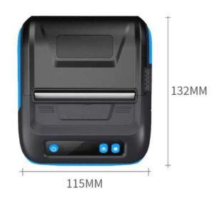 SLNFXC 3inch Wireless Bluetooth Thermal Printer Receipt Label Maker Portable Bill Shipping Way Bill Label Printer