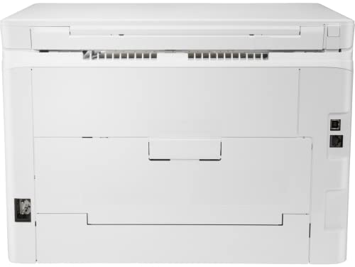 HP Laserjet Pro MFP M182nw Wireless All-in-One Laser Printer, Print Scan Copy Fax, 17ppm, 600x600DPI, 150-Sheet, 2-Line LCD with Numeric keypad, White, Durlyfish