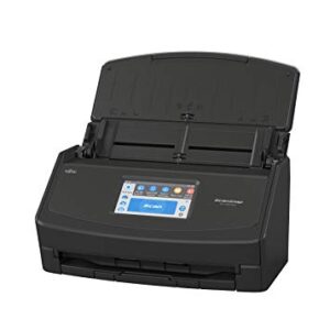 Fujitsu ScanSnap iX1500 Color Duplex Document Scanner with Touch Screen for Mac and PC (Black Model)