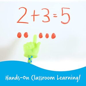 Learning Resources Patterned Hand Pointers - 3 Pieces, Ages 3+ Classroom Pointer for Kids, Reading Pointers for Kids, Homeschool and Classroom Supplies